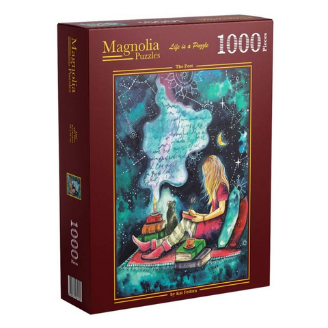 The Poet Puzzle - Magnolia 1000 Pieces | Puzzlers Jordan